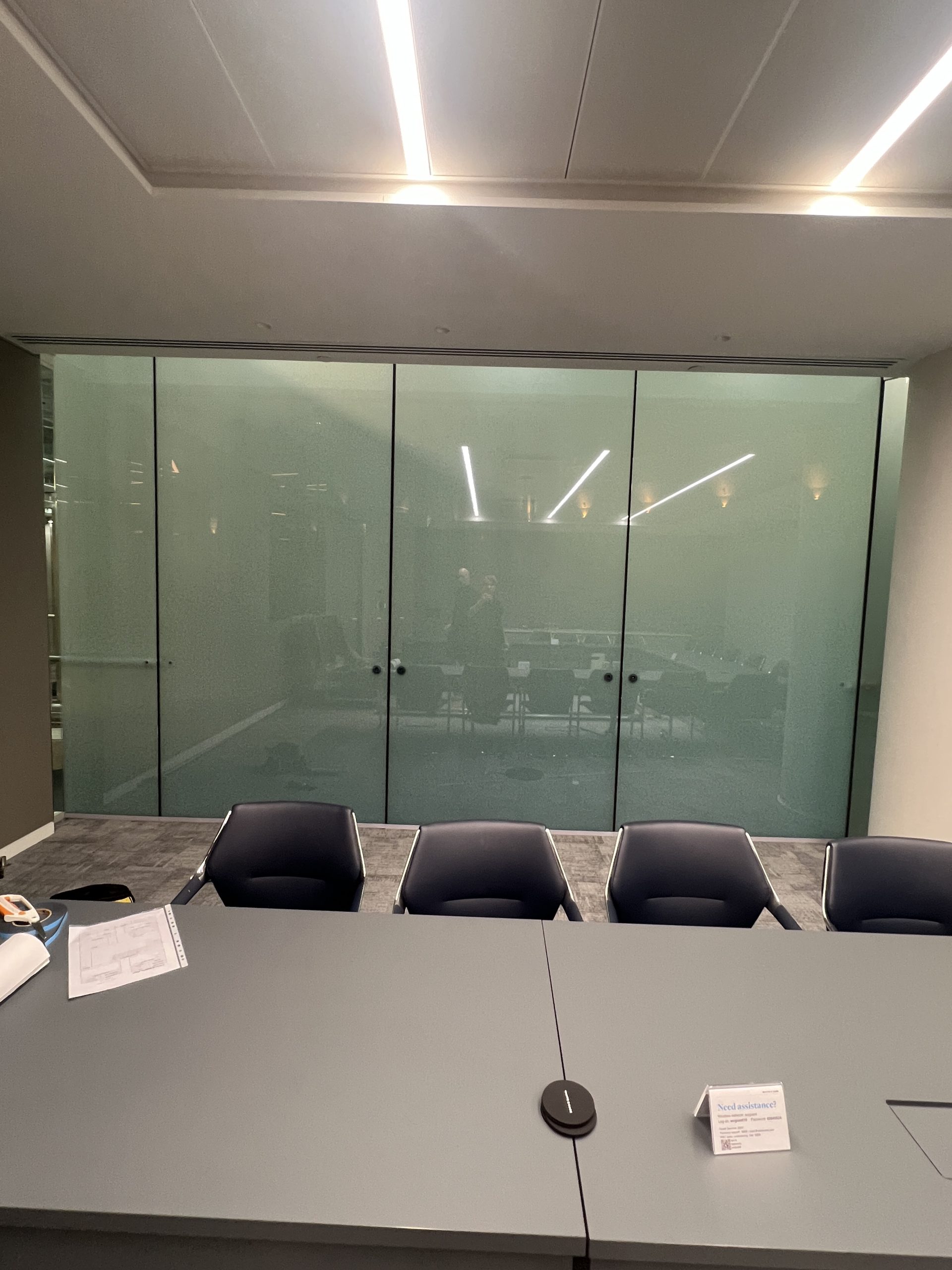 Switchable Private Offices at Baxter Healthcare - Intelligent Glass