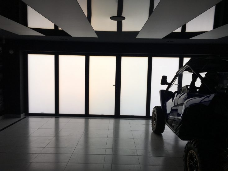 Supercar Garage Smart Glass Design | Intelligent Glass